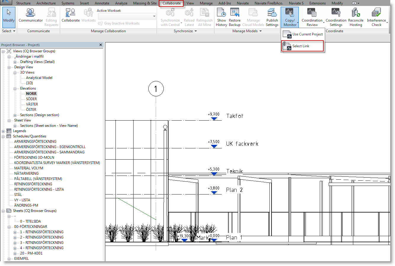 How to transfer objects with the Copy/Monitor function